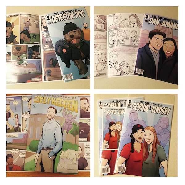 Custom Comic Book - Etsy