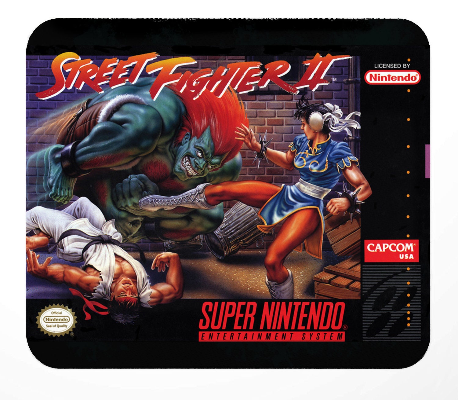 Custom Choose Your Own Favorite SNES Game Art Mouse Pad - Super ...