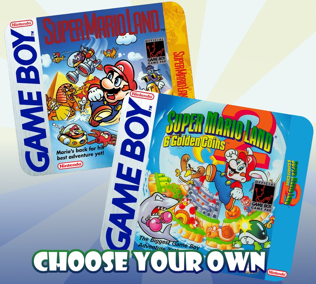 Custom Choose Your Own Favorite Gameboy Game Art Mouse Pad - Gameboy ...