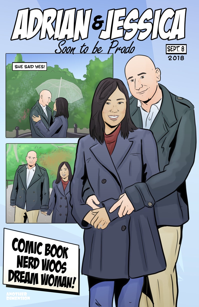 Custom Comic Book Art Superhero Cover Art Custom Made - Etsy