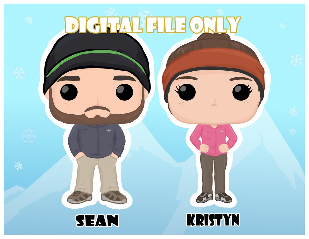 DIGITAL FILE Only Custom Funko Pop COUPLE Style Portrait Personalized ...