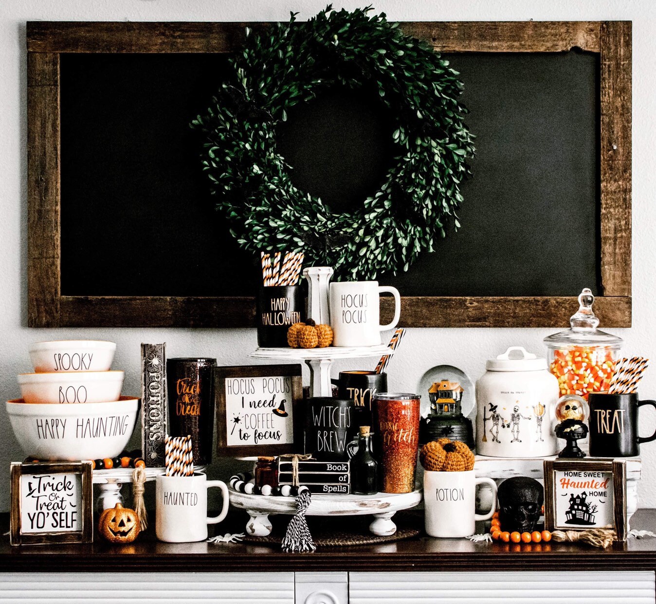 Handstamped Halloween Spoon Hocus Pocus Amuck Kitchen Decor | Etsy