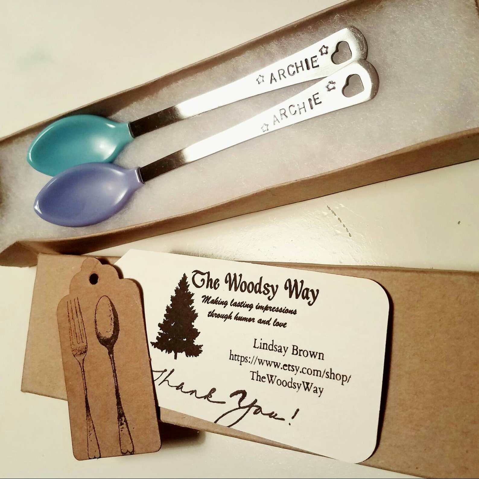 Personalized Baby Spoon Set, Monogram Baby Spoon, Custom Spoon, Baby ...