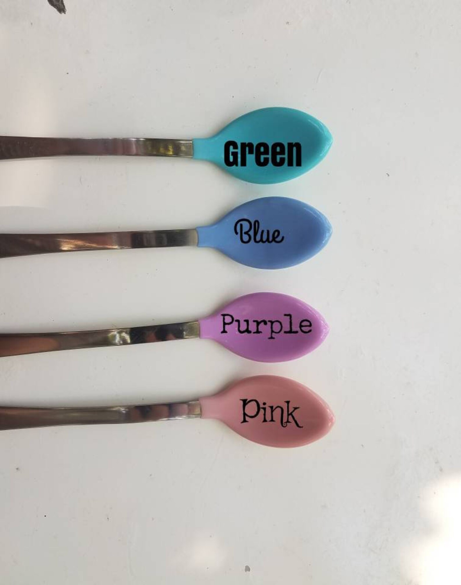 Personalized Baby Spoon Set, Monogram Baby Spoon, Custom Spoon, Baby ...