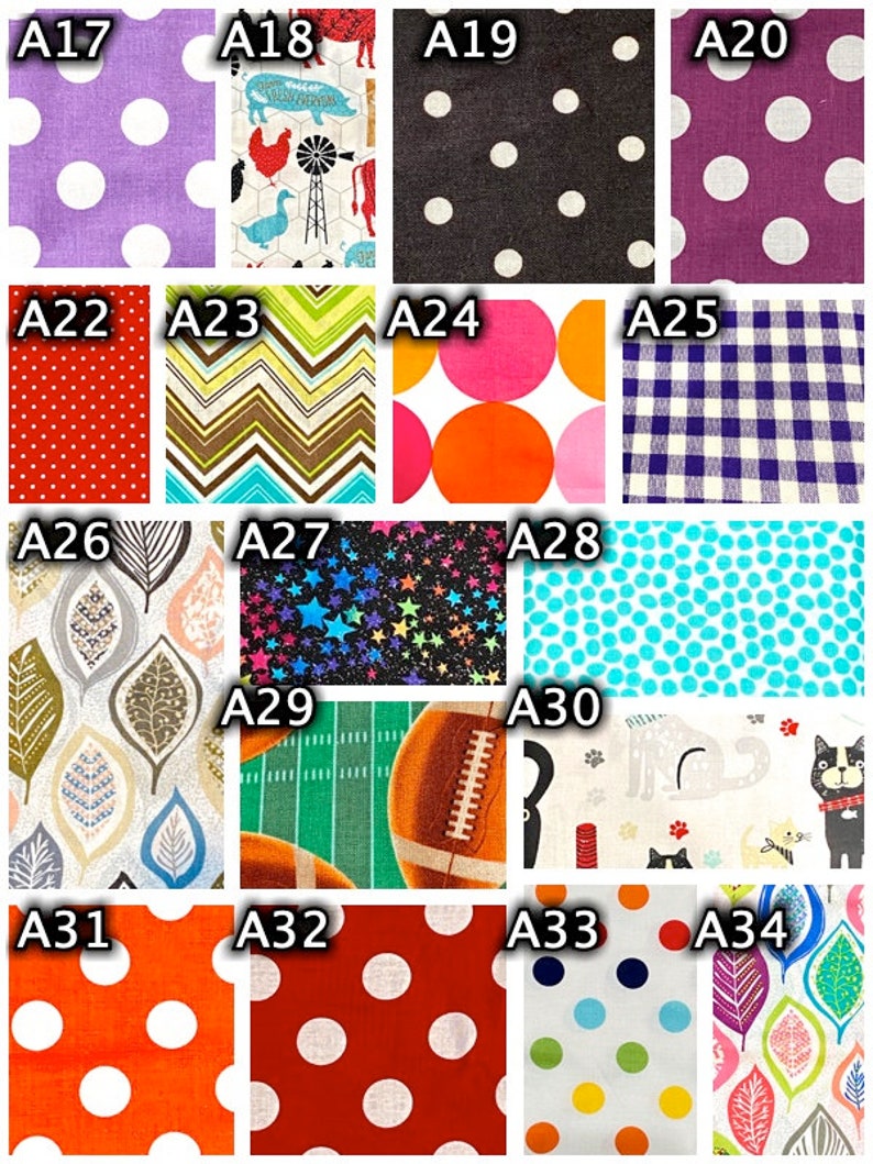Fabric Gallery #2 (can Be Used for All Items in Shop) - Etsy