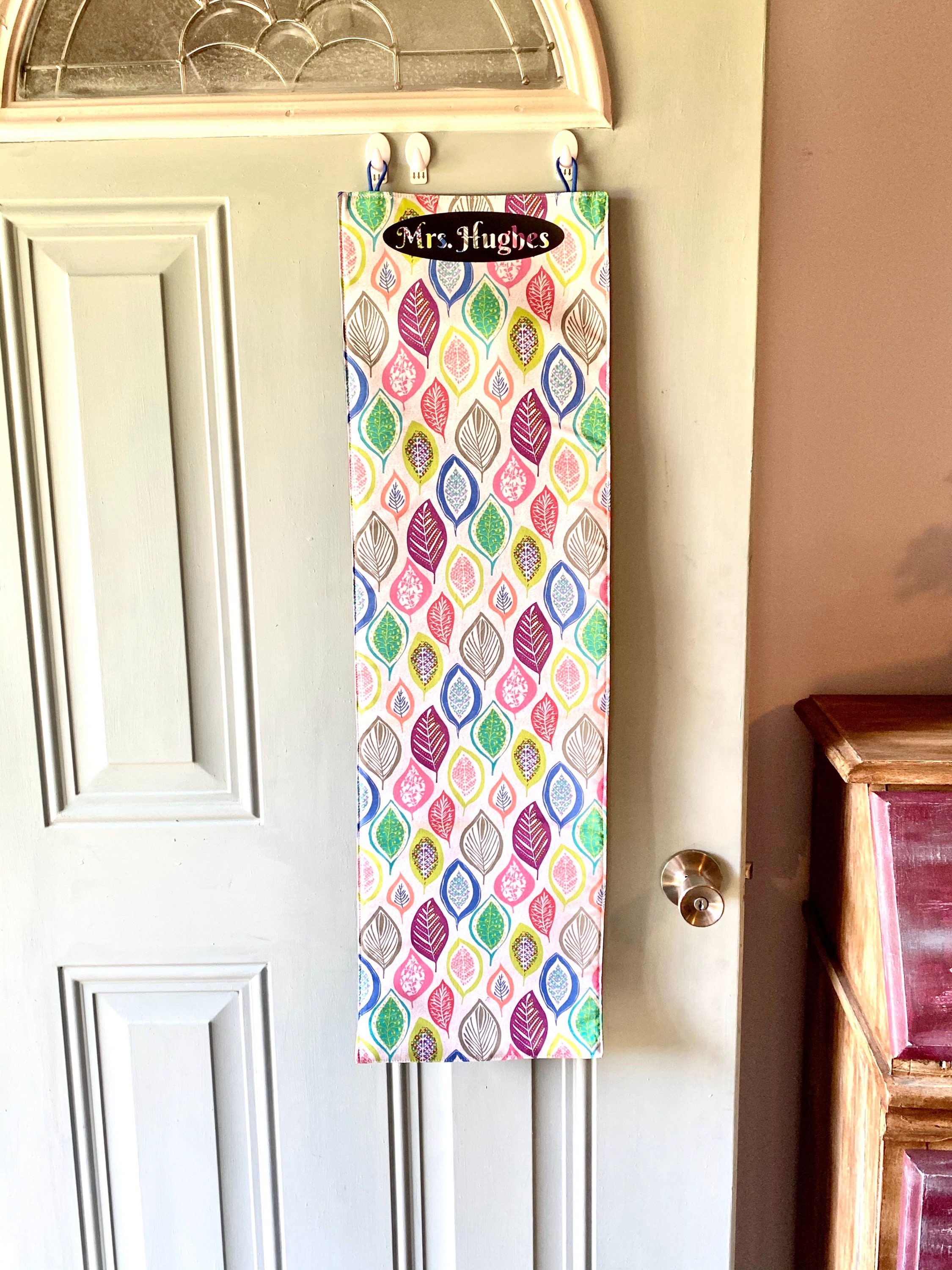 Personalized Teacher Curtains | Classroom Door Covers | School Window ...