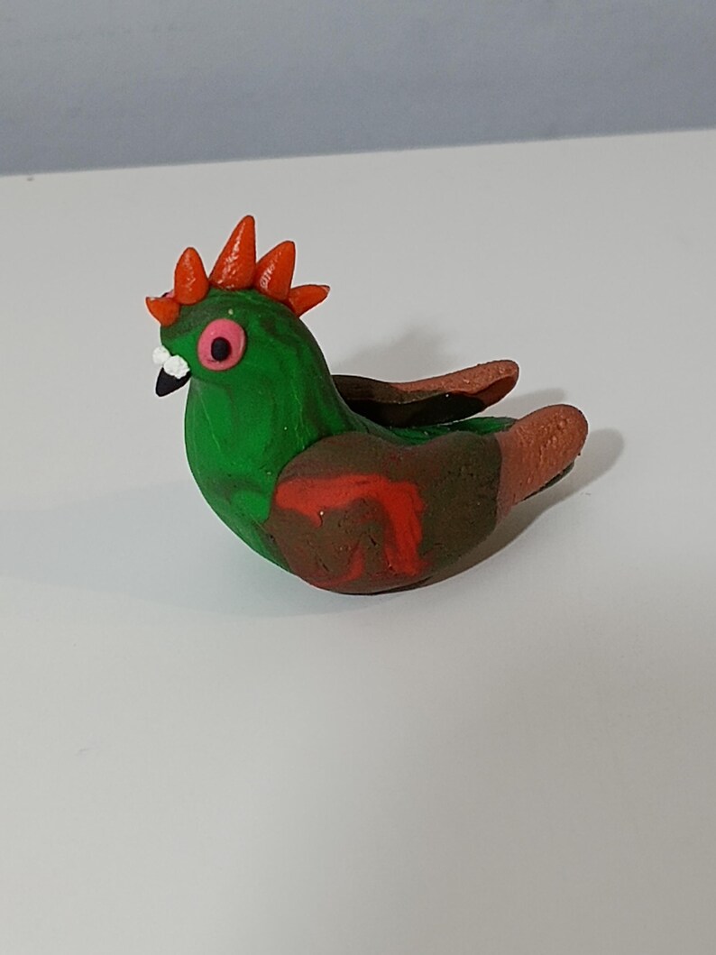 Punky Pete the Pigeon Figure - Etsy