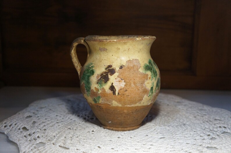 Antique Ceramic Pitcher Pottery Pitcher Clay Pitcher - Etsy