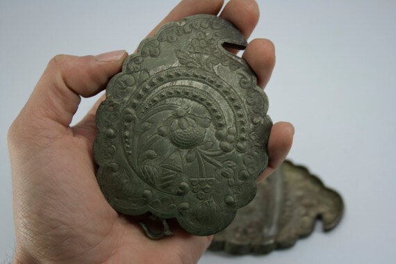 Greek Antique collectible Belt Buckle, Handmade Antiq… - Gem