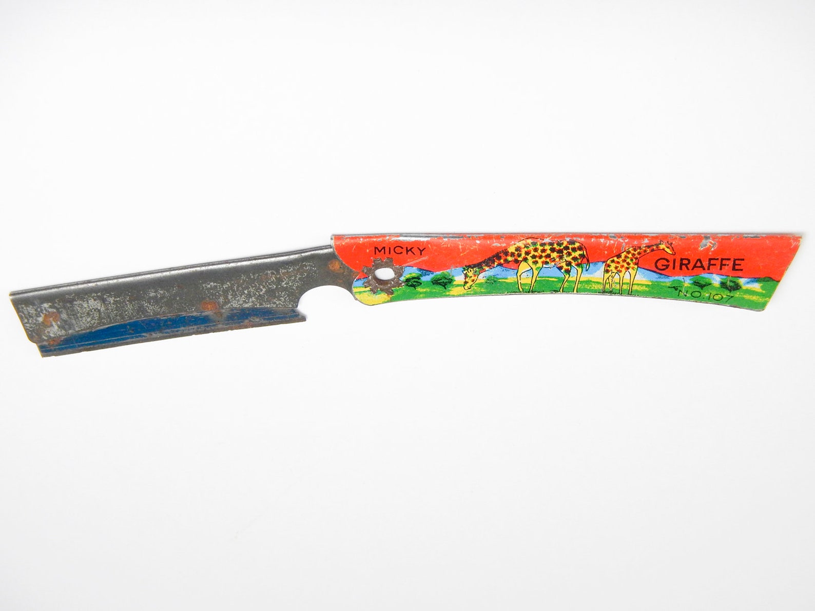 Vintage Folding Razor Blade Metal Razor Blade Collectable | Etsy