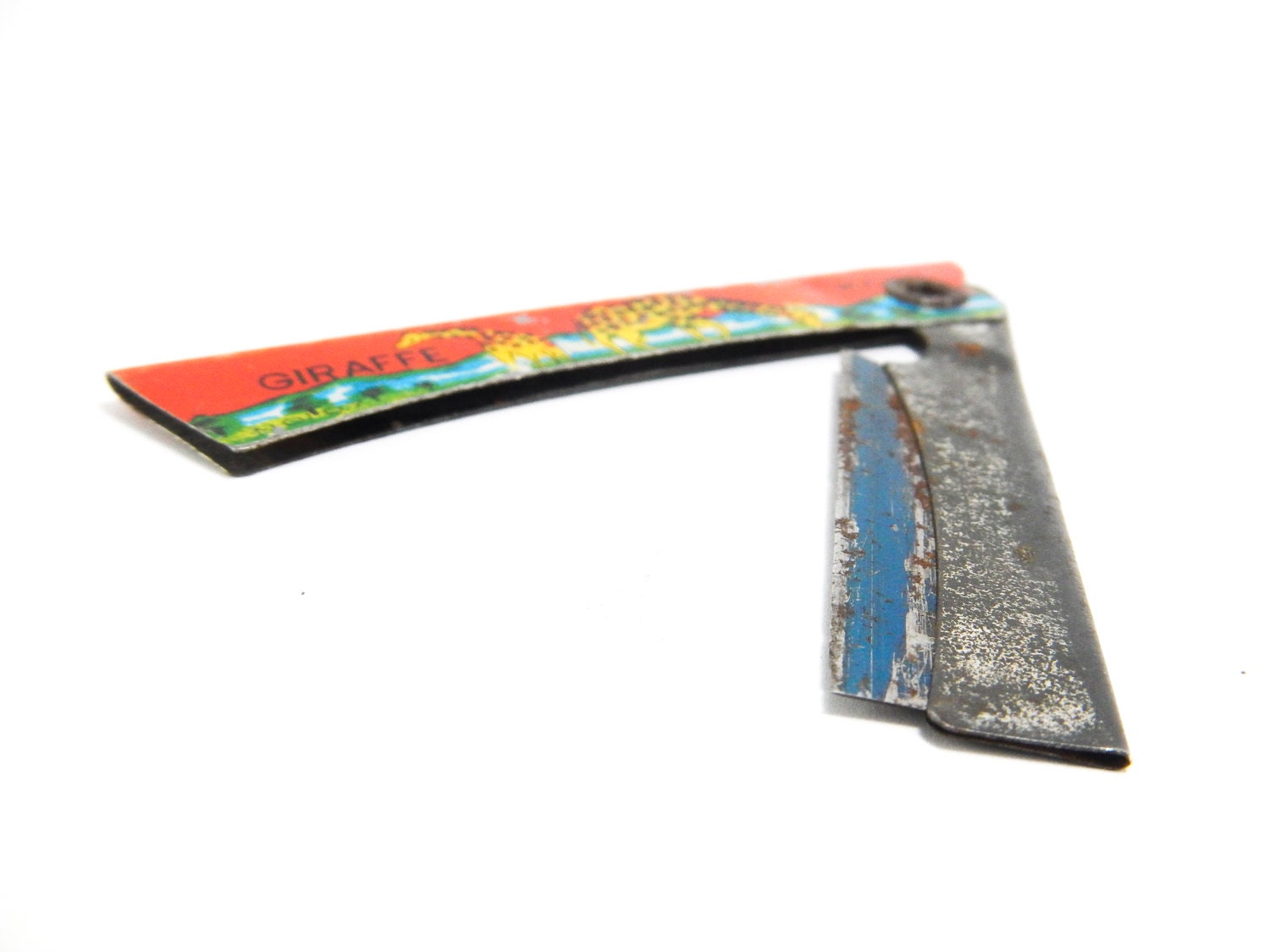 Vintage Folding Razor Blade Metal Razor Blade Collectable | Etsy