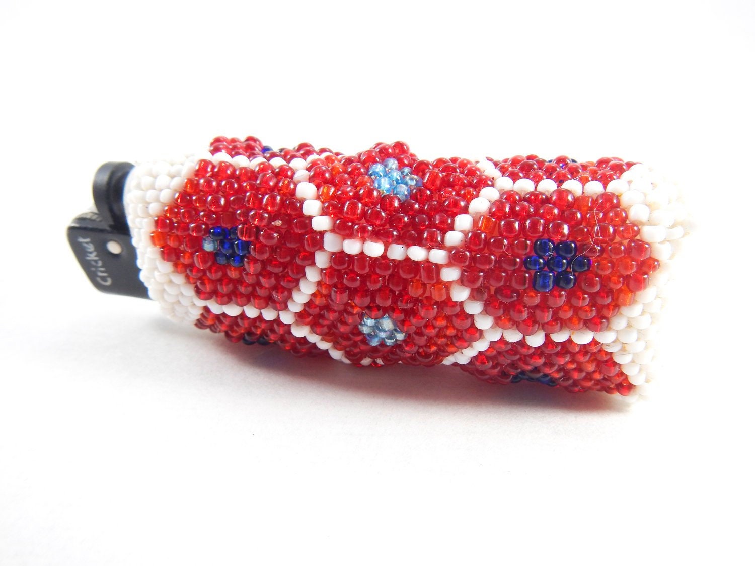 Vintage Beadwork Lighter Case Handmade Beadwork Lighter | Etsy