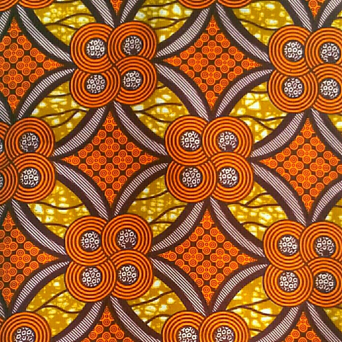 Tissu wax pagne tissu africain ankara coupon imprimé motifs | Etsy
