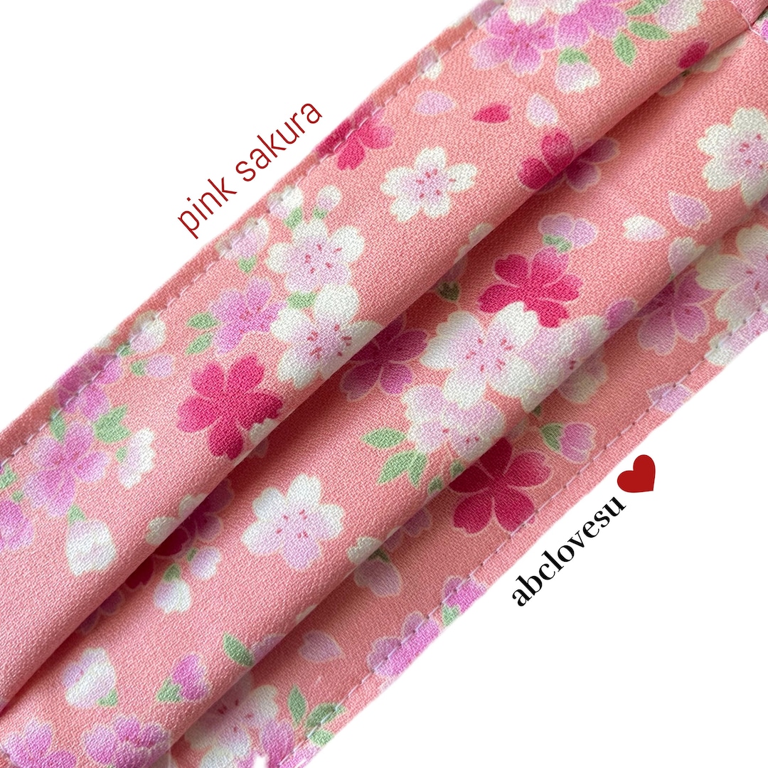 Sakura Face Mask. an Abclovesu Face Mask - Etsy Australia