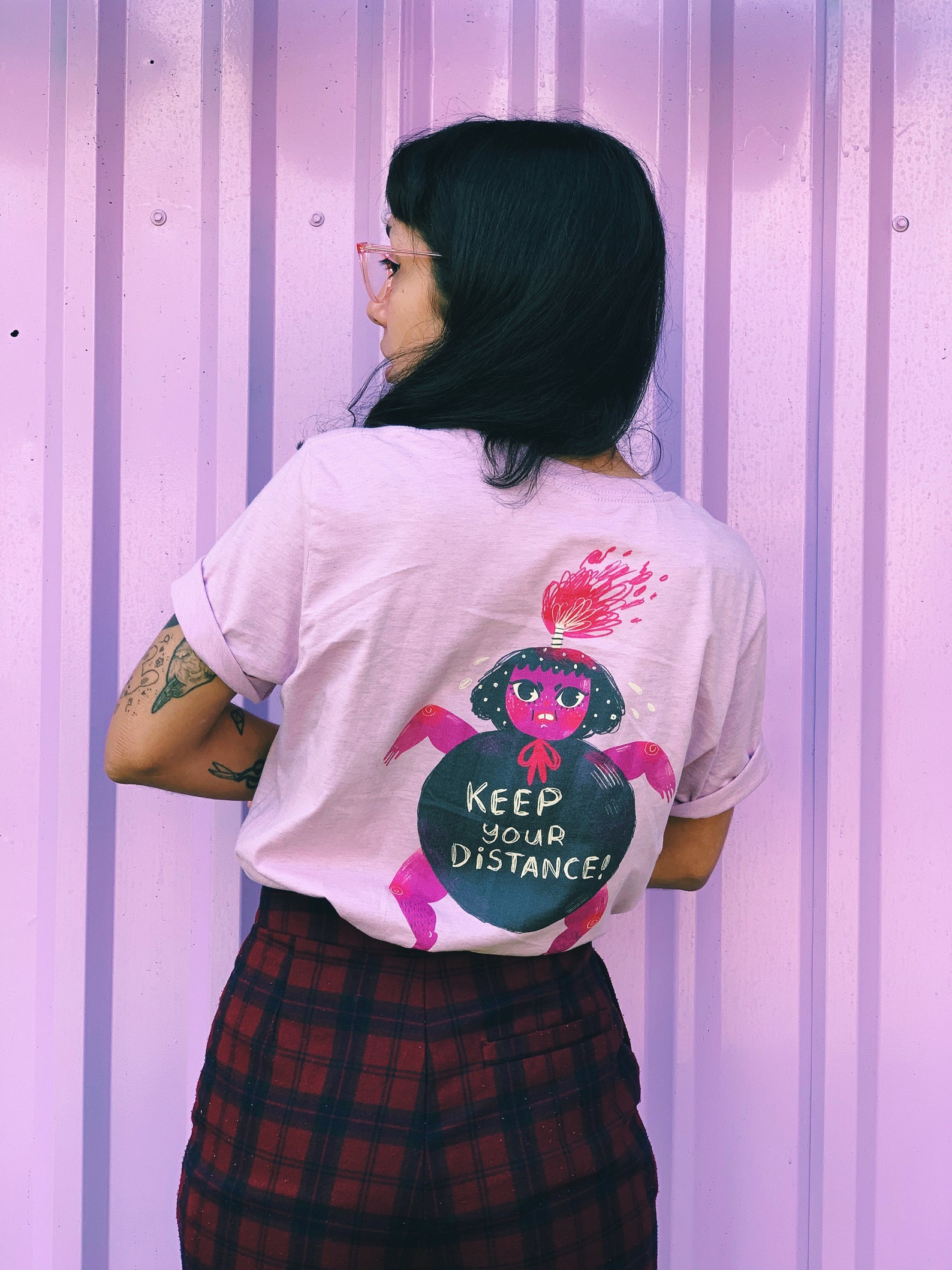 Keep Your Distance T-shirt - Etsy