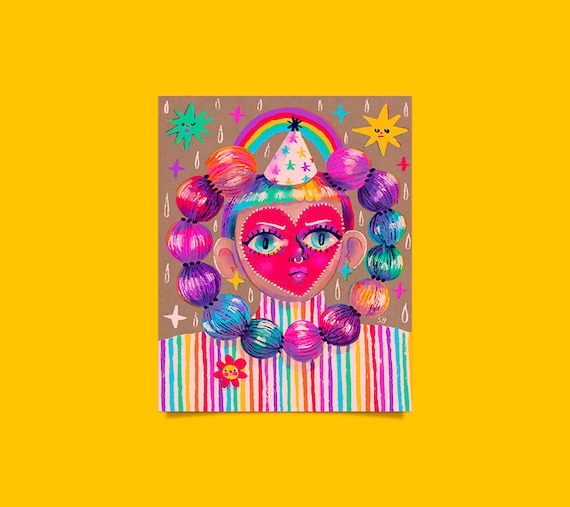 Clowncore Print | Etsy