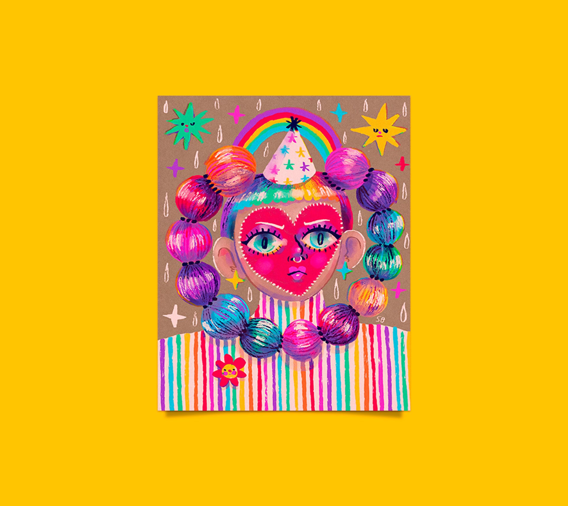 Clowncore Print | Etsy