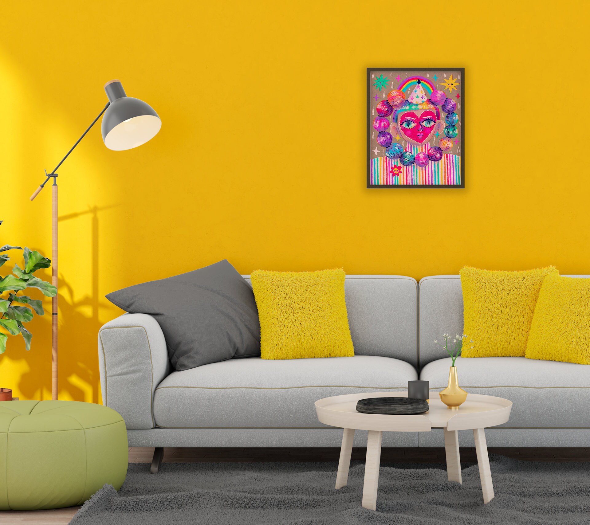 Clowncore Print | Etsy