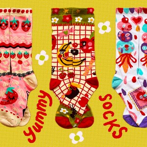 Yummy Socks Pack - Etsy