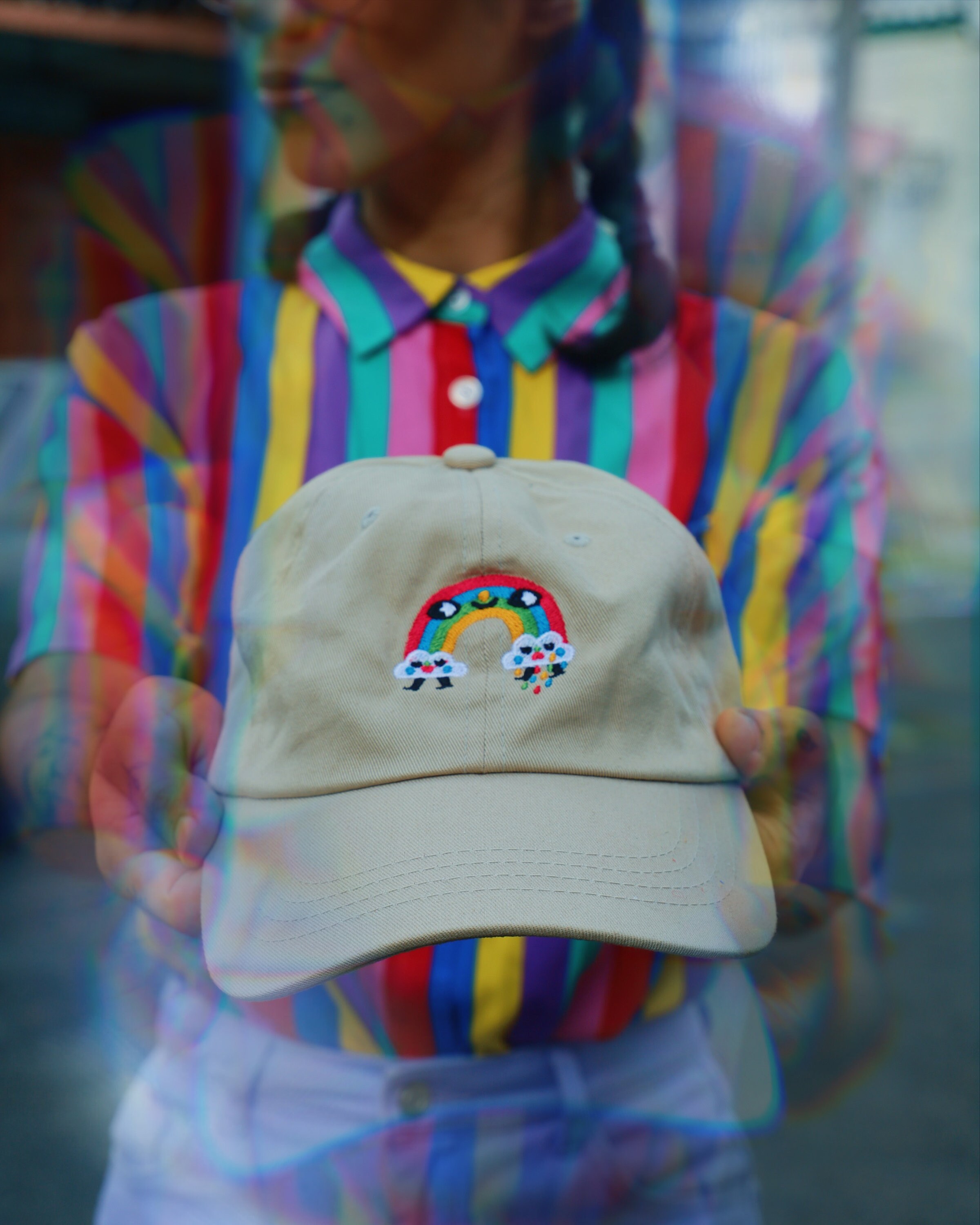 Rainbow Gang Hat - Etsy