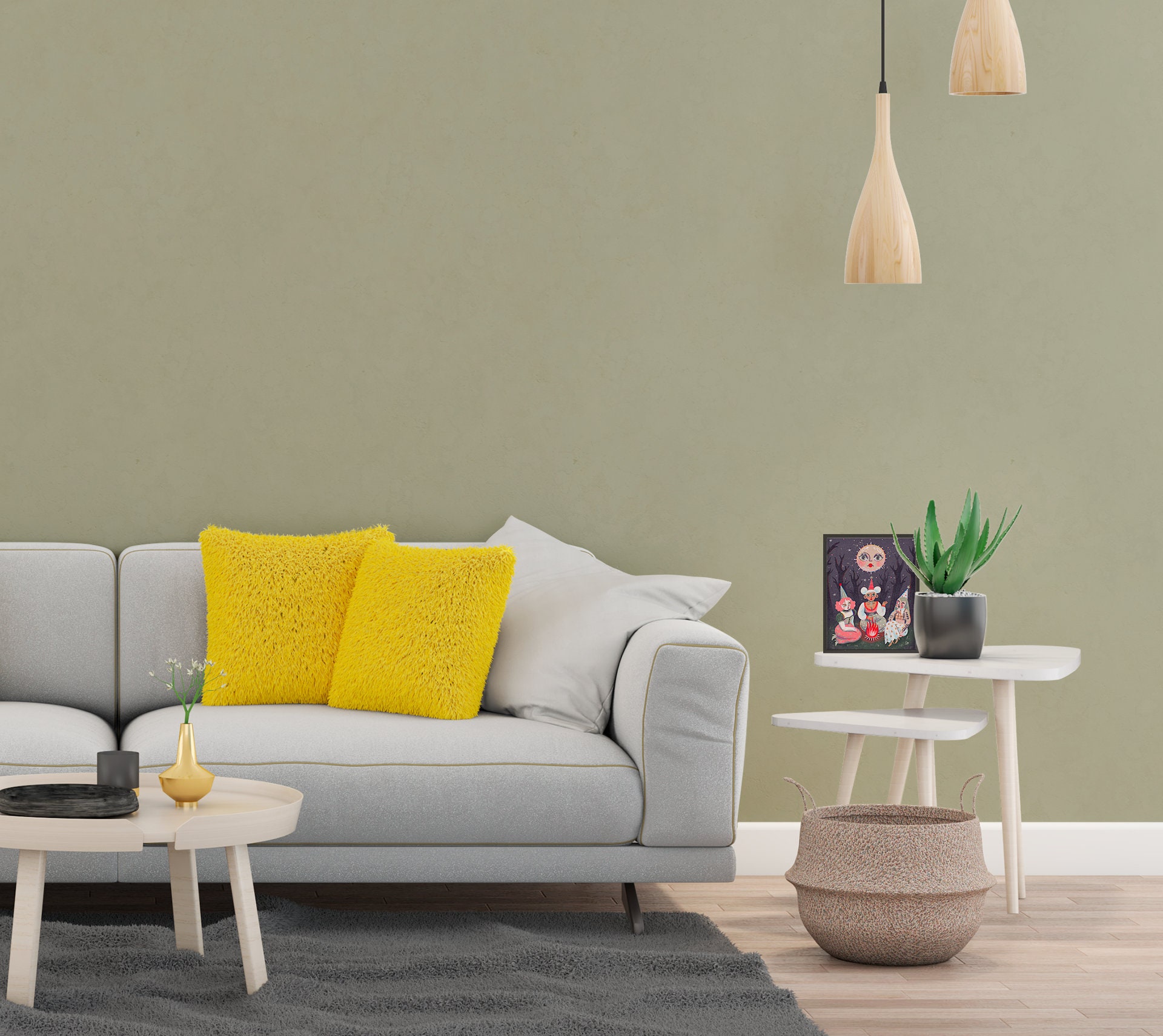 Moon Hex Print | Etsy