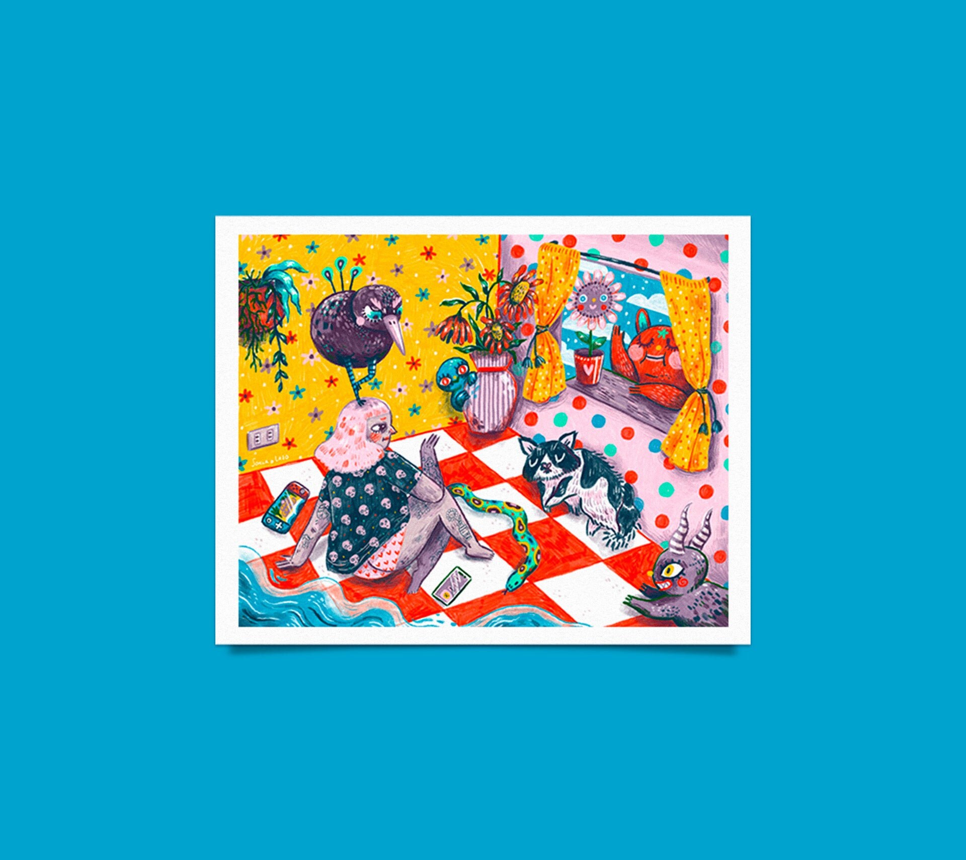 Lockdown Print | Etsy