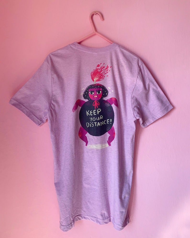 Keep Your Distance T-shirt - Etsy