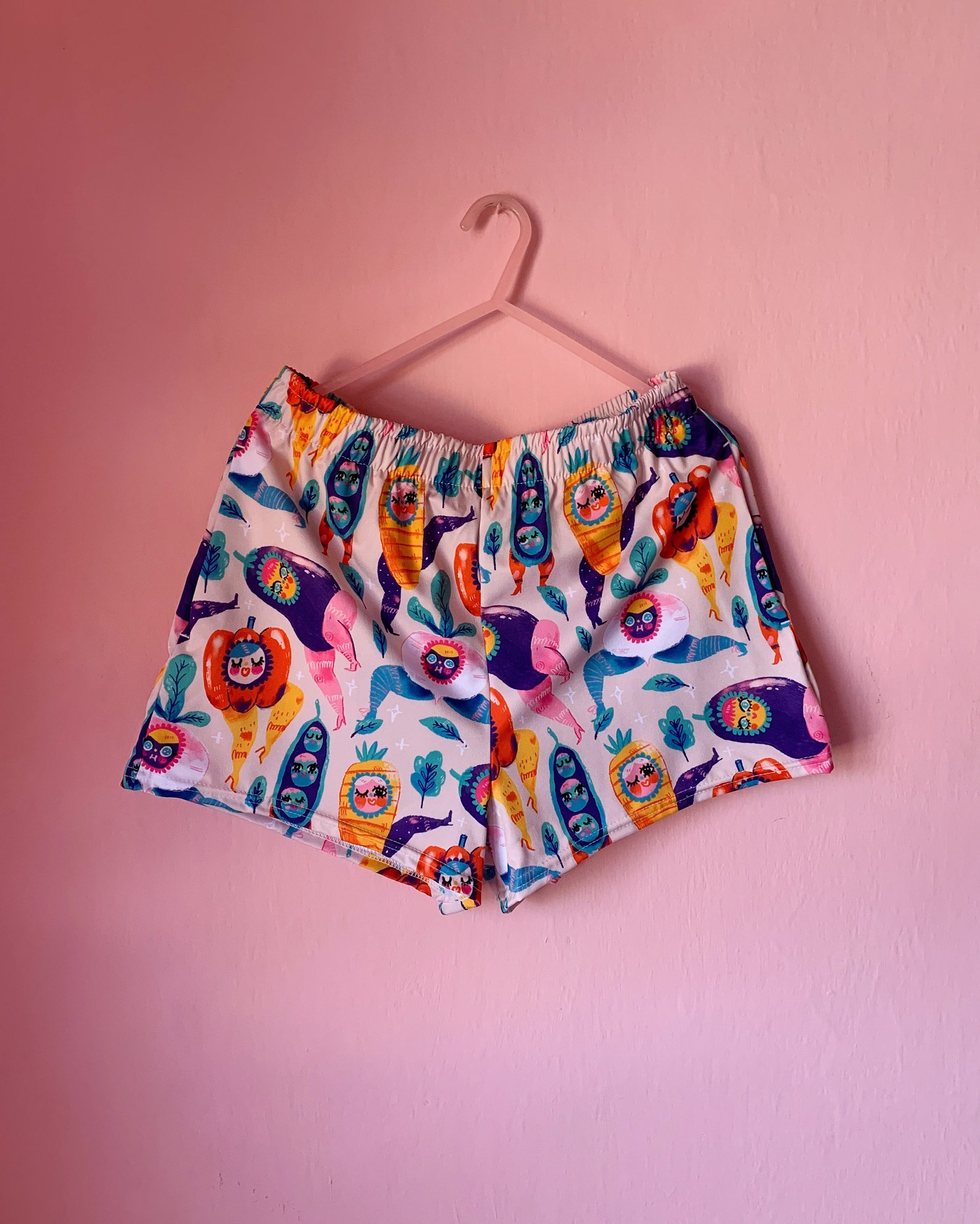 Eat Ur Veggies Short Shorts - Etsy