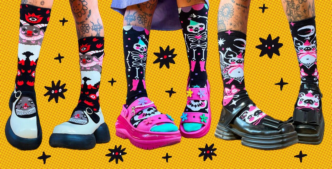 Spooky Socks Pack - Etsy