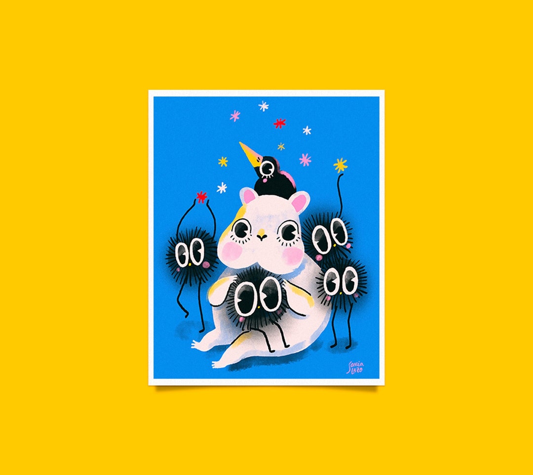 Soot Sprites - Print - Etsy