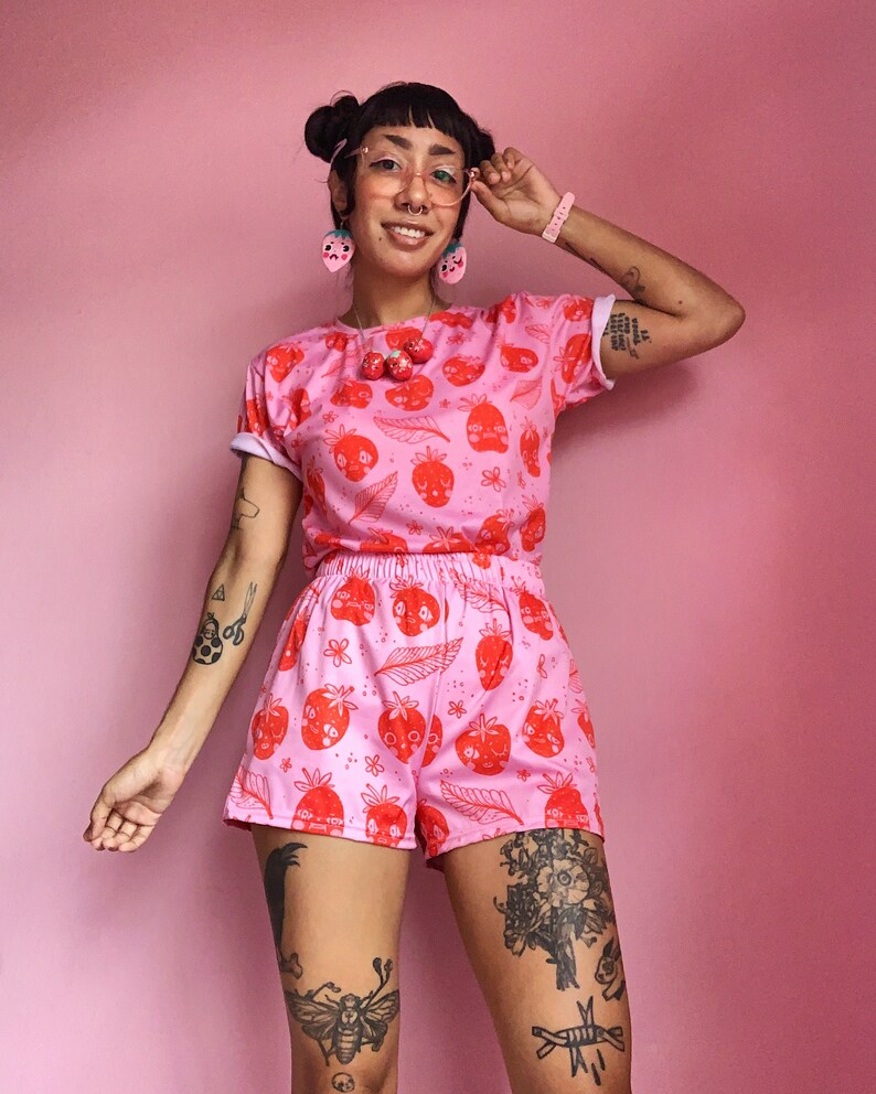 Strawberry Shortcake Short Shorts - Etsy