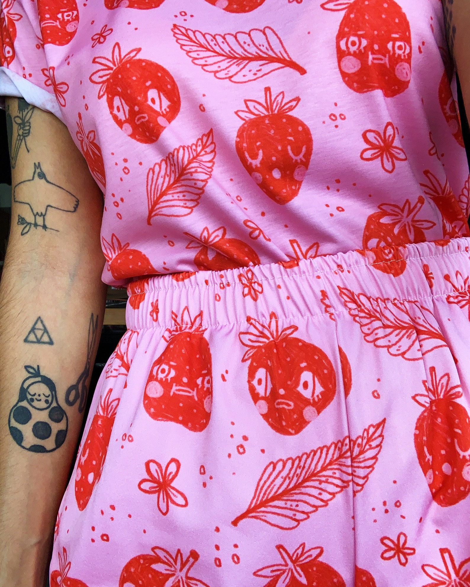 Strawberry Shortcake Short Shorts - Etsy