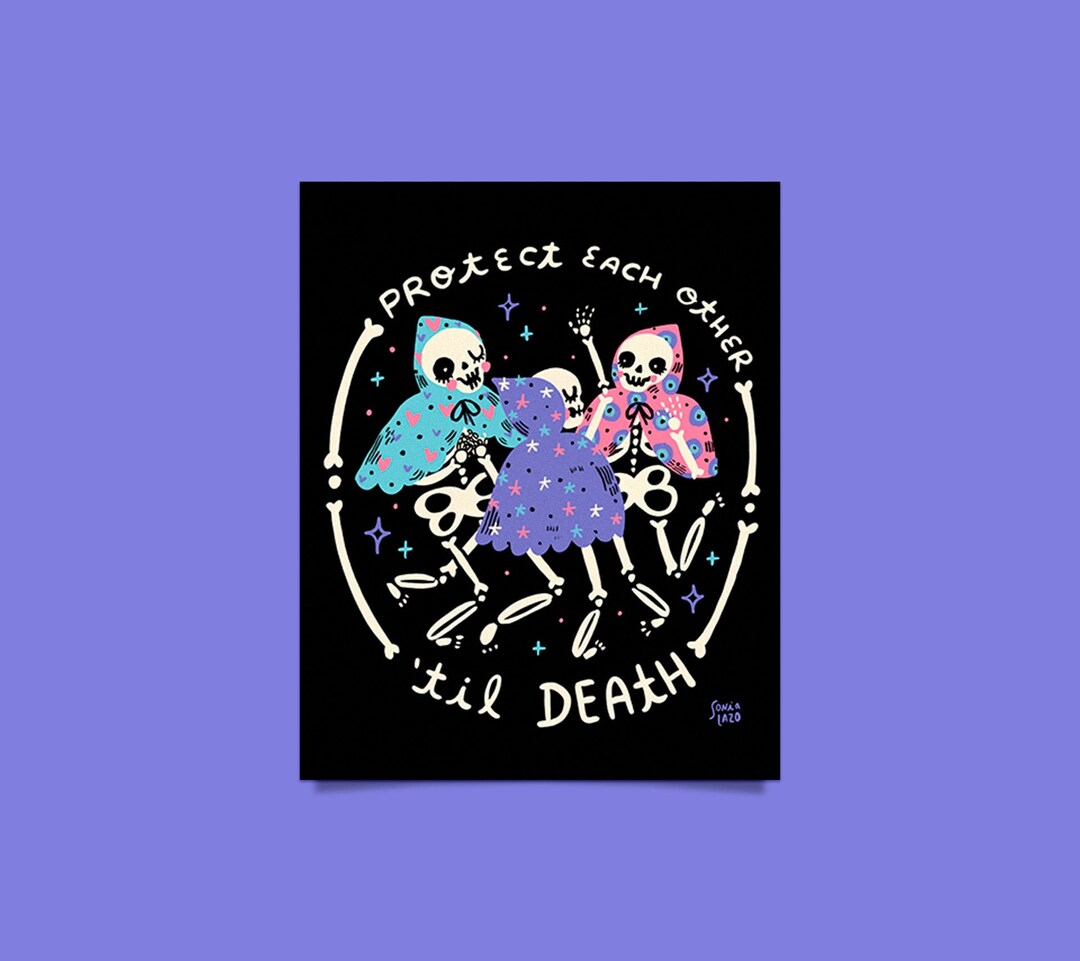 Til Death - Print - Etsy
