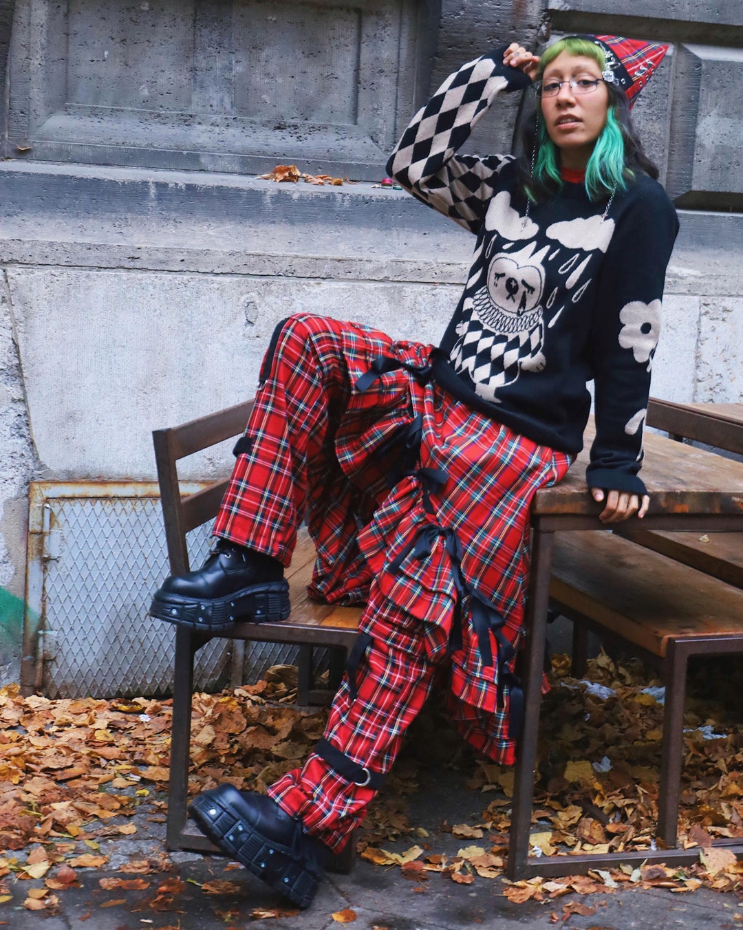 Sad Mime Knit Sweater - Etsy