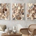 Earth Tone Abstract Painting PRINTABLE Wall Art Set of 3 Posters Brown ...