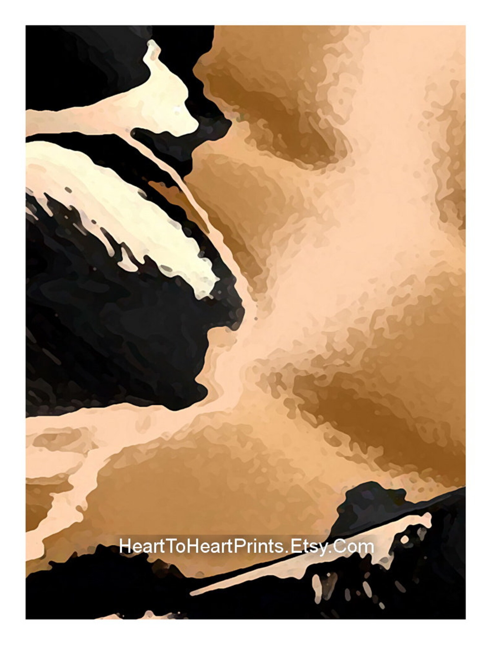 Earth Tones Abstract Painting Set of 3 Posters DIGITAL | Etsy