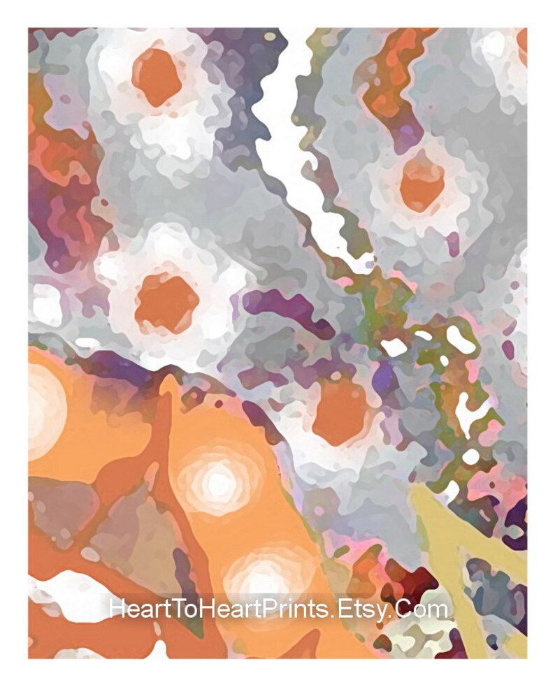 Botanical Abstract Painting Set of 3 Canvas Floral Abstract - Etsy