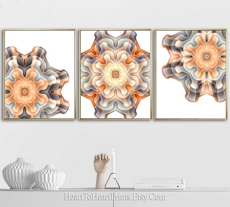 Bohemian Printable Wall Art Set of 3 Prints Boho Wall Decor - Etsy