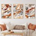 Simple Abstract Gallery Wall Art Set of 3 Neutral Abstract - Etsy