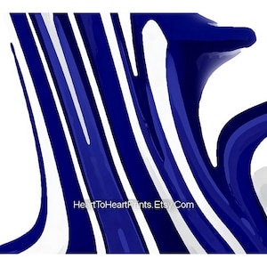 Blue Line Drawing Set of 2 Prints Blue Abstract Prints Navy Minimalist ...