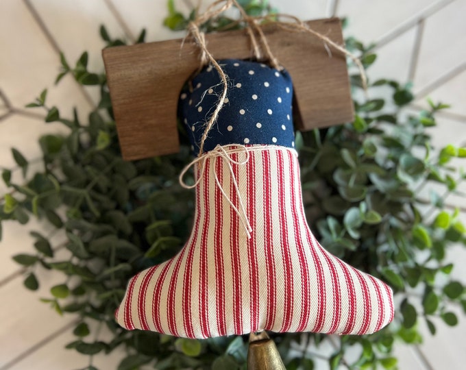 Unfinished Wooden Liberty Bell Shape Patriotic 4th of July Craft From 1 ...