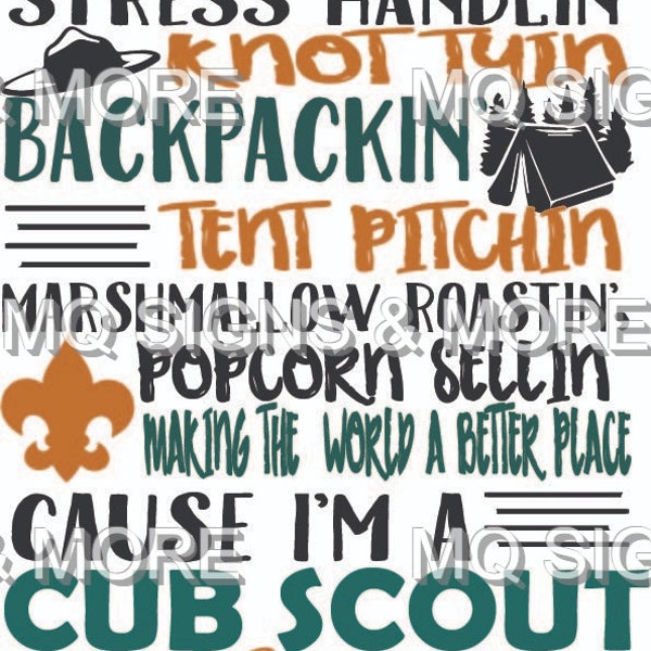 Cub Scouts Svg - Etsy