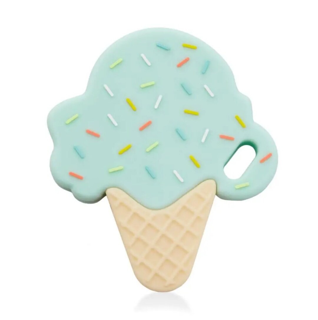 Ice Cream Baby Teething Toy - Etsy