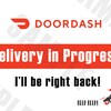 Uber Eats Printable delivery in Progress Sign for Your Car Dashboard ...