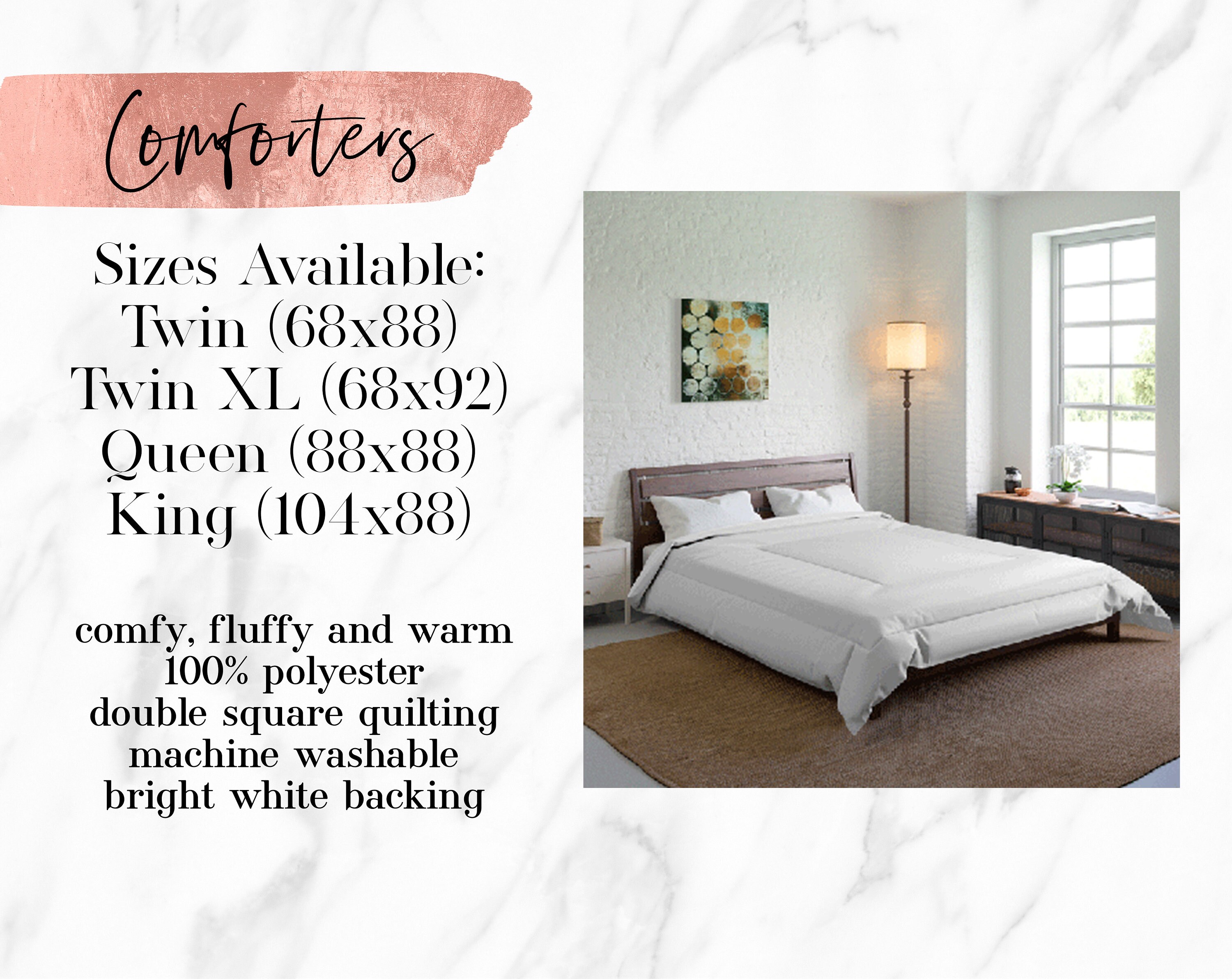 Boho Elephant Print Comforter Twin Twin XL Queen King | Etsy