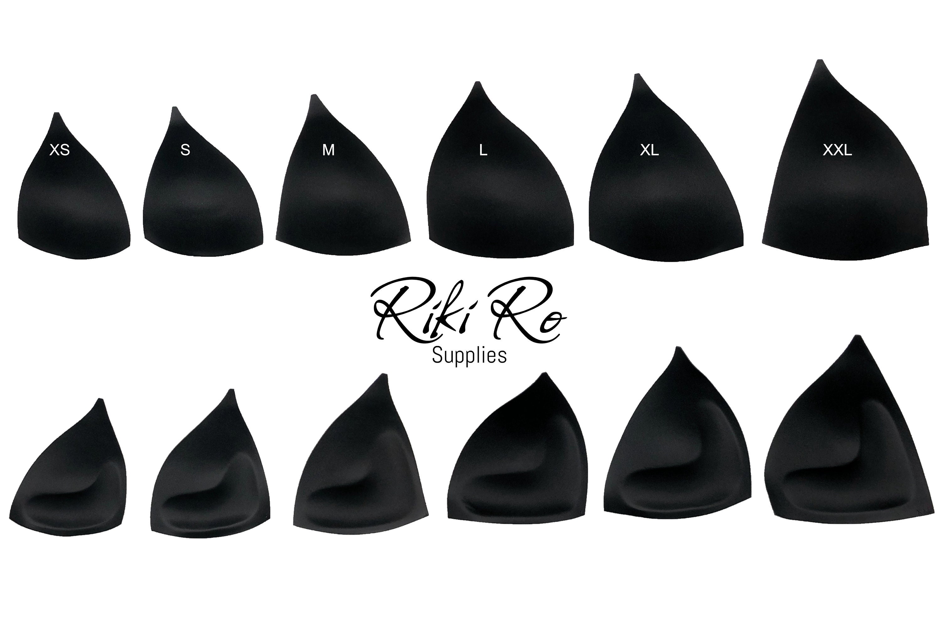 Soft Molded Triangle Push up Bikini Cups for Fitness Bikini - Swimwear ...