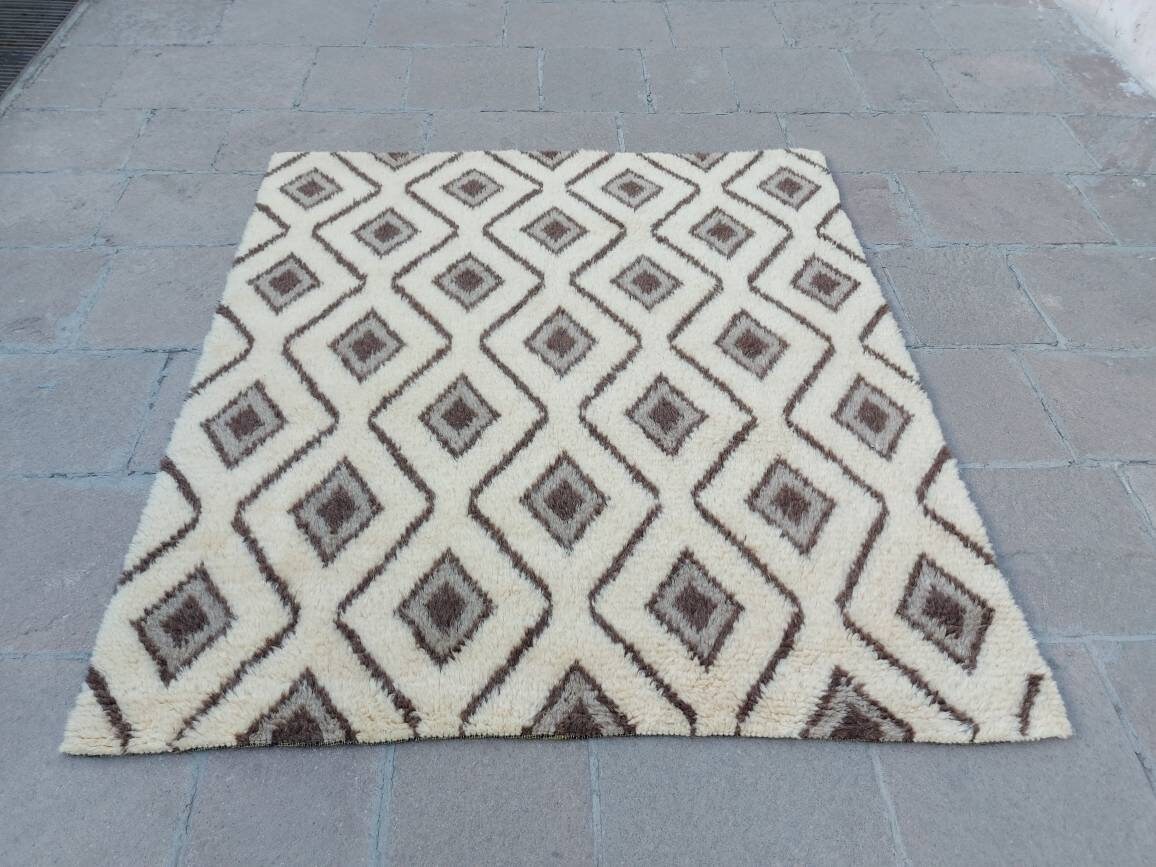 6x7 Tulu Rug 6.2 X 6.8 Ft Vintage Turkish Tulu Rug Oushak - Etsy