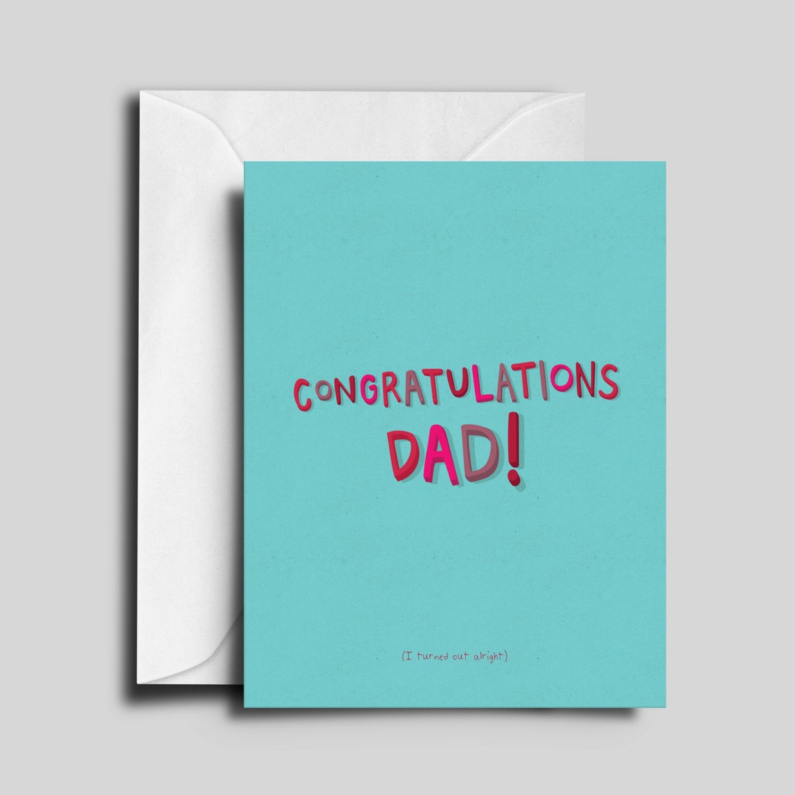 Congratulations Dad! Greeting Card - Etsy