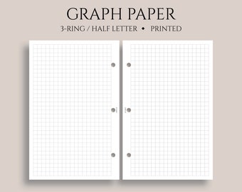 Graph Paper Inserts Grid Filler Paper Bullet Journal Pages - Etsy