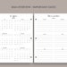 Yearly Calendar Bundle, Year-at-a-glance, Dates to Remember, U.S ...